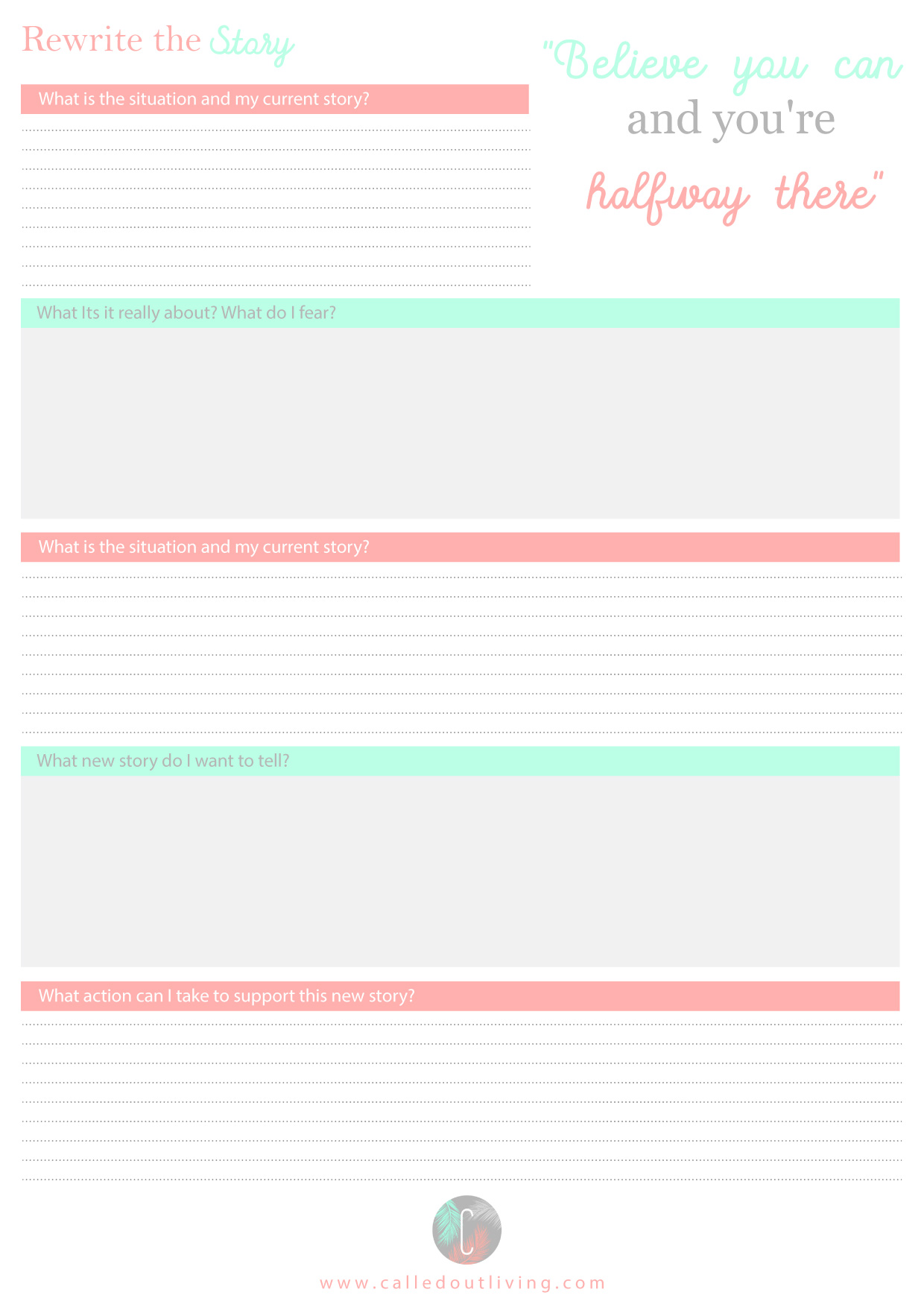 Change your story and live with intention in 2018 - It starts with the ...