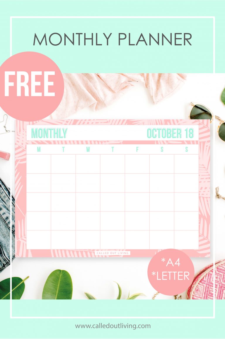 3 tips to plan your month - It starts with the dream